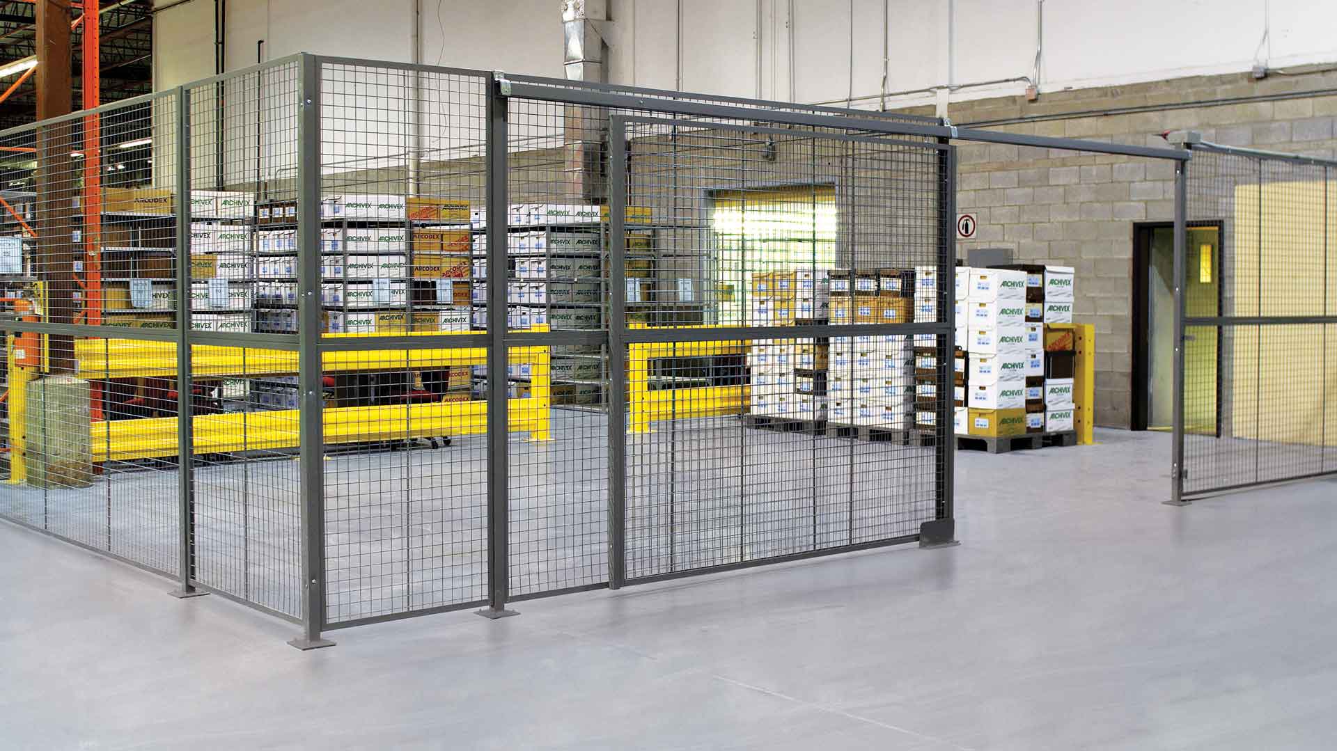 Warehouse Security Cages Atlanta - Design + Install